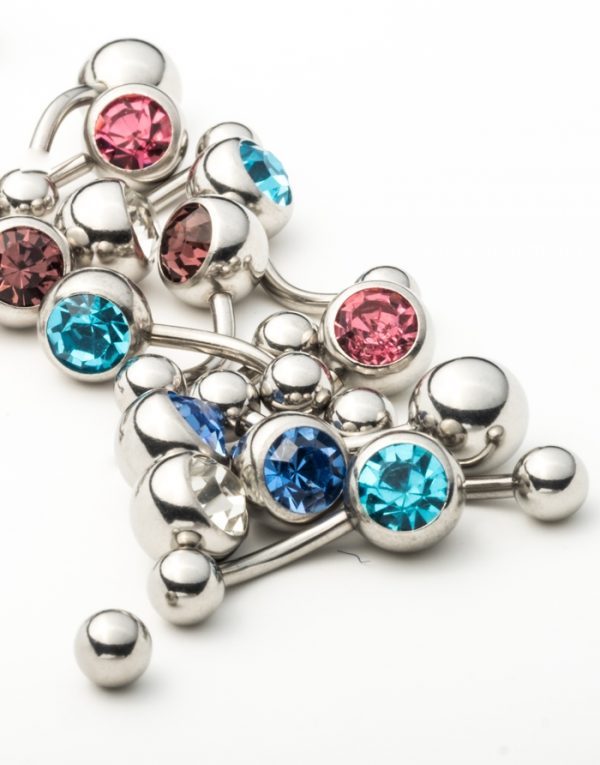 Single Jewelled Belly Ring – Fabulae
