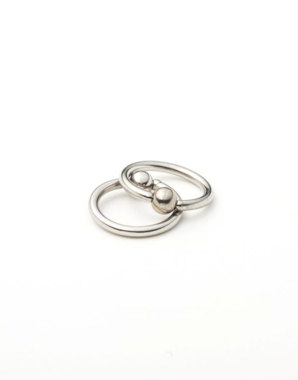 Stainless Steel Plain Ball Closure Ring – Fabulae